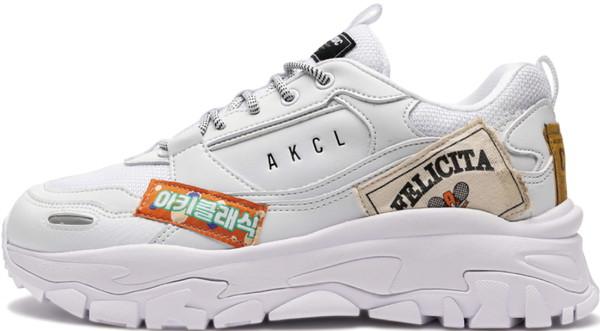 AKIII CLASSIC アキクラシック AKIII URBANTRACKER WAPPEN カジュアル シューズ スニーカー 厚底 韓国発 AKC0091-WHT レディース