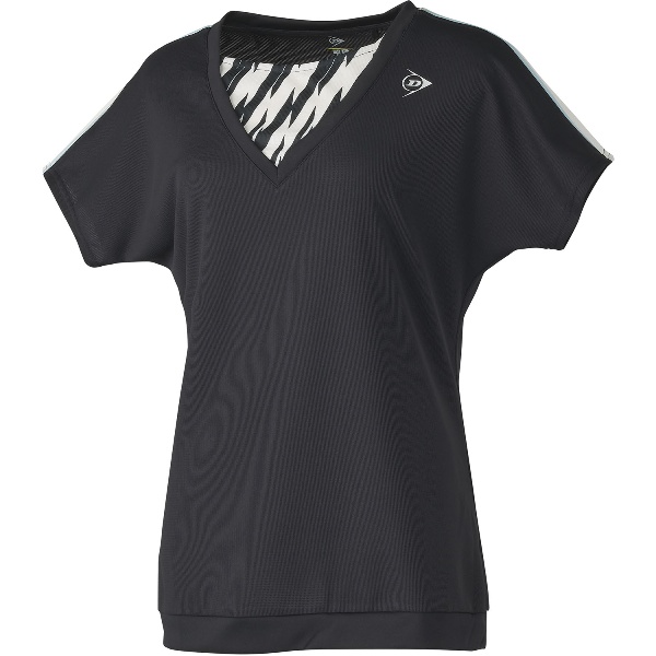 DUNLOP ダンロップ GAME SHIRT テニス ゲームシャツレディース DAP1560W-900 半袖