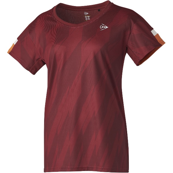 DUNLOP ダンロップ GAME SHIRT テニス ゲームシャツレディース DAP1562W-715 半袖