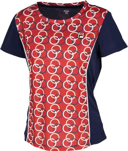 FILA フィラ ゲームシャツ テニス ゲームシャツ EL0201-28A