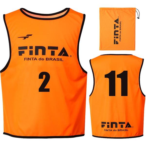 FINTA フィンタ ビブス 10枚 サッカー FT6513-6100「RS2412＋」