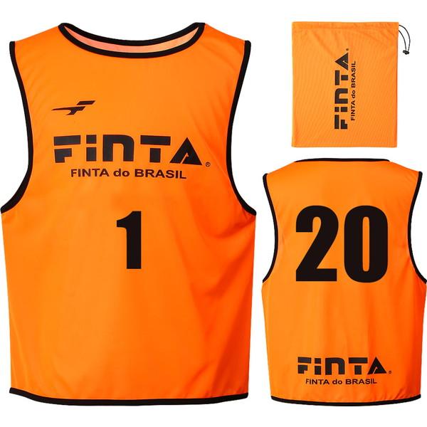 FINTA フィンタ ジュニアビブス 20枚セット サッカー FT6557-6100 ジュニア ボーイズ「RS2509」