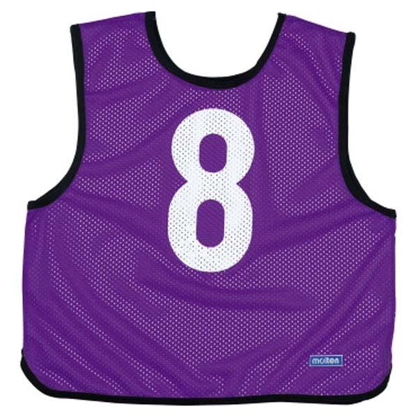 モルテン molten ゲームベストジュニア蛍光紫 10 枚組み 1 〜 10 GB0112KP ジュニア ボーイズ