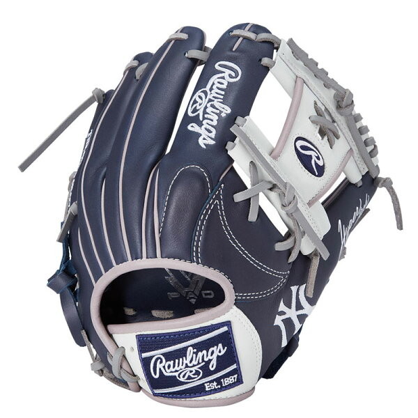 Rawlings ローリングス 軟式 ハイパーテック MLB N62 NYY GR5HTMN62-NYY 一般軟式グラブ