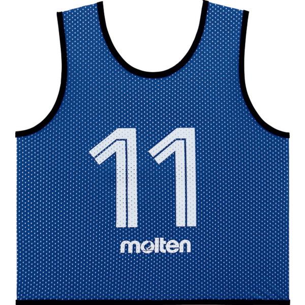 モルテン molten ゲームベスト GVジュニア10枚セット ブルー GS0112B ジュニア ボーイズ