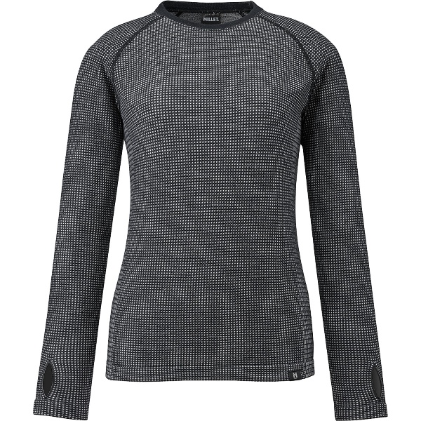 MILLET ミレー WAFFLE WOOL CRW W アウトドア アウトドアシャツ ウィメンズ MIV01915-N0247 レディース 長袖