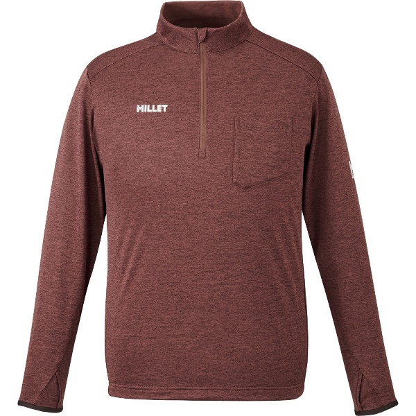 MILLET ミレー EIRA II ZIP LS M アウトドア 長袖Tシャツ メンズ MIV01980-N9928