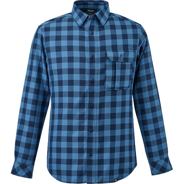 MILLET ミレー THERMO CHECK SHIRT LS M アウトドア トップス MIV03136-N3171 メンズ 長袖