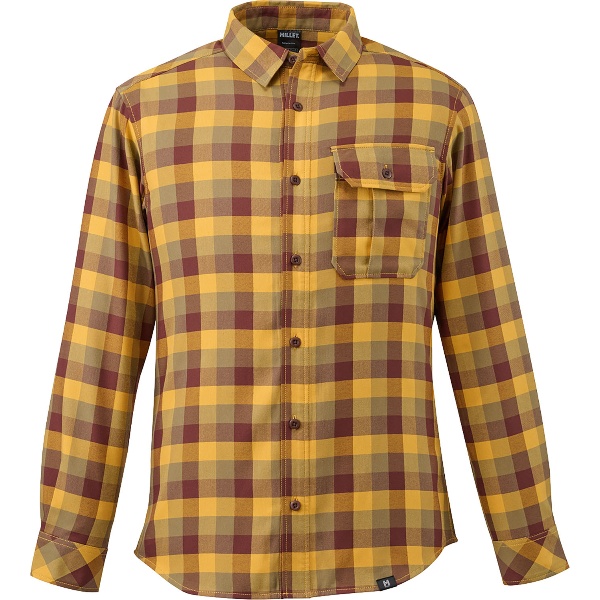MILLET ミレー THERMO CHECK SHIRT LS M アウトドア トップス MIV03136-N9928 メンズ 長袖
