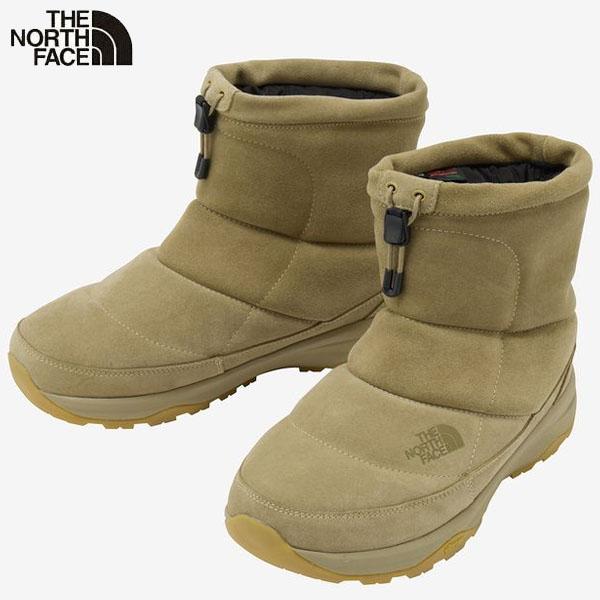 ザ・ノース・フェイス THE NORTH FACE  ヌプシ ブーティ ショート ウォータープルーフ スエード ユニセックス NF52571P-CK シューズ 防水 ブーツ