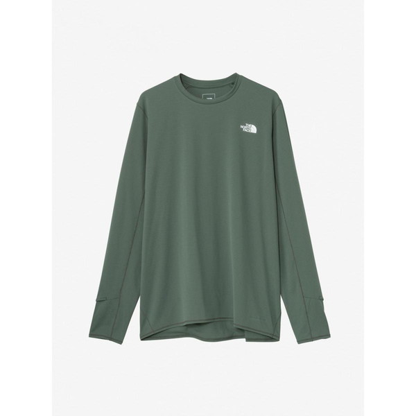 ザ・ノース・フェイス THE NORTH FACE  ロングスリーブブリーズレンジランクルー メンズ NT12578-DG 長袖Tシャツ