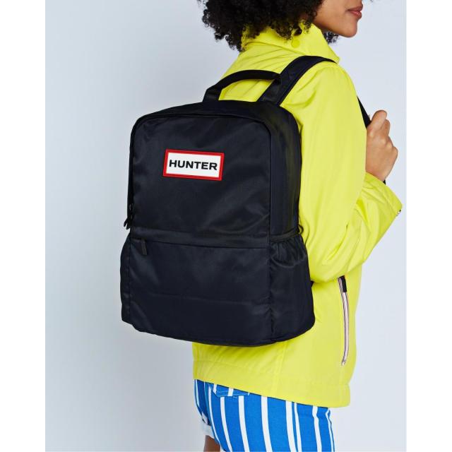 ハンター HUNTER オリジナル ナイロン スモール バックパック レディース UBB5028KBM-BLK
