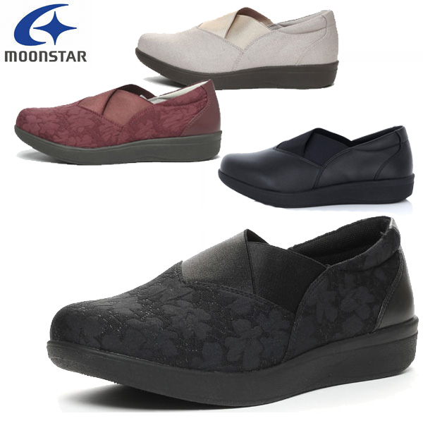 ムーンスター moonstar レディース 介護 シューズ ウェルル01 ブラックコンビ 幅広 4E 黒 抗菌防臭 WELL01の通販はau PAY マーケット - Lafitte（ラフィート ...