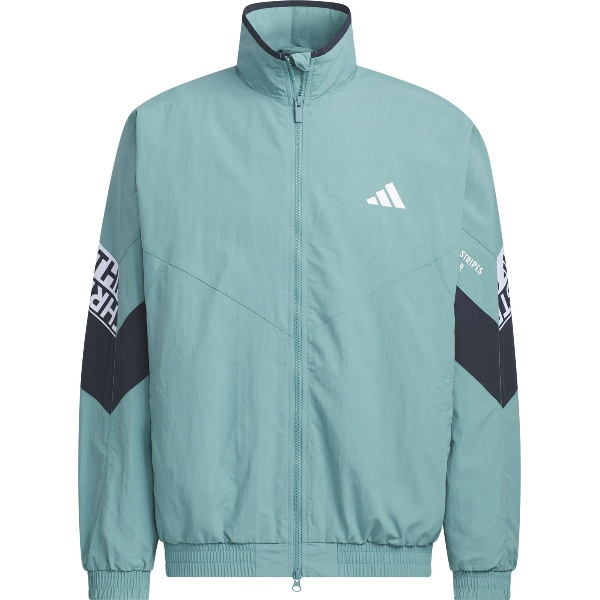 adidas アディダス ワーディングパック ルーズフィット メッシュ裏地付き ウーブンジャケット マルチスポーツ ウインドシャツメンズ WM005-KA1263