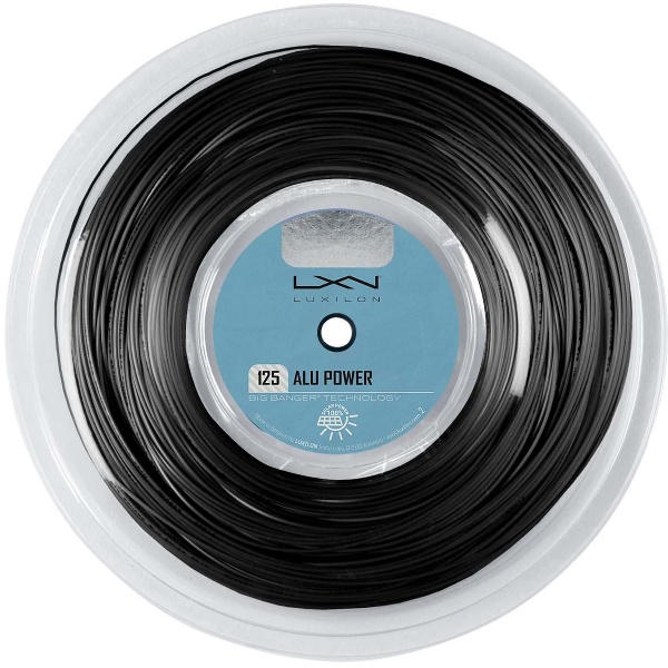 Wilson ウイルソン ALU POWER 125 200M REEL BLACK 125 テニス ガット WR83070011
