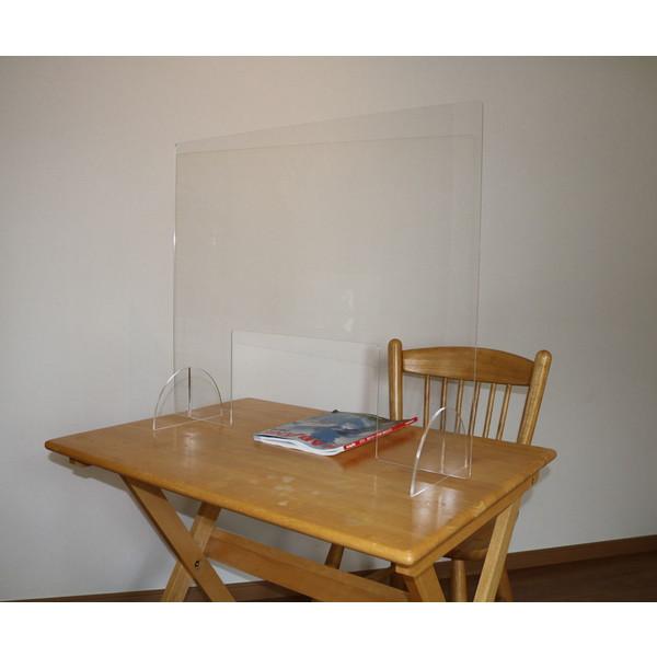 ZETT ゼット 体育器具 飛沫予防卓上窓口用スタンド 下窓あり 1枚 学校器具 アクセサリー ZI012