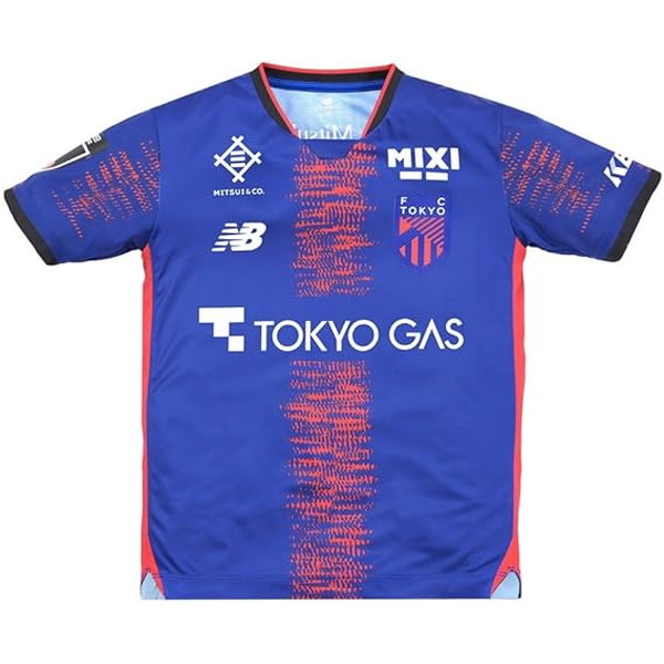ニューバランス new balance FC東京 2025 ユニフォーム ホーム FP1st レプリカ ショートスリーブ サッカー キッズ ジュニア ABT55240-HME