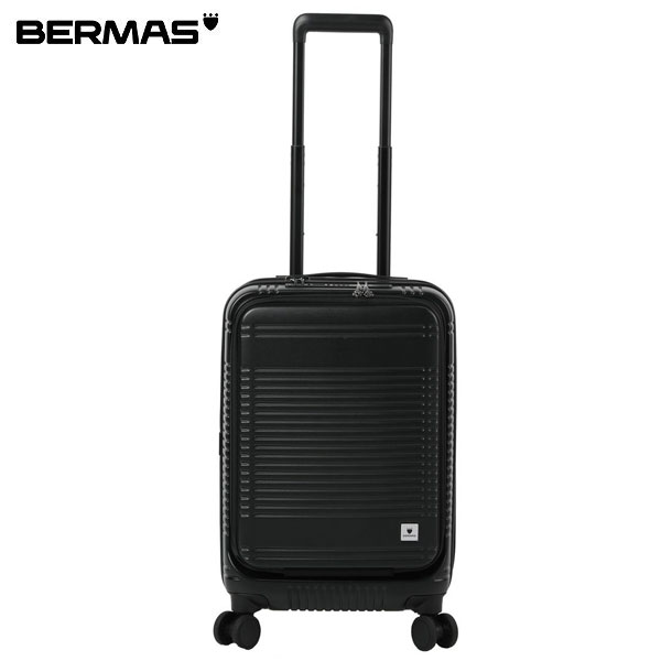 BERMAS バーマス EURO CITY2 フロントオープンファスナー38L 48cm スーツケース キャリーバッグ 出張 旅行 ビジネス 6029510「RS2503+」