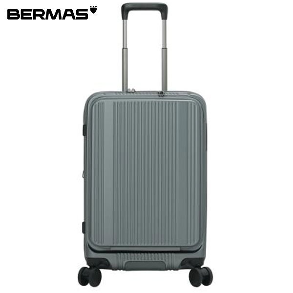 BERMAS バーマス INTERCITYBS フロントオープン 54L-62L スーツケース キャリーバッグ 出張 旅行 ビジネス トラベル 6055657