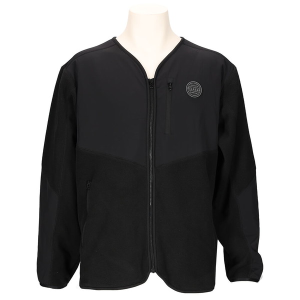 ダウポンチ DALPONTE フリースジップカーディガン サッカー フットサル DPZRX231-BLACK