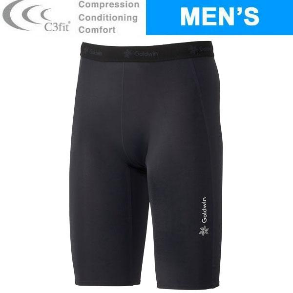 C3fit シースリーフィット CMPS HALF TIGHTS GC04366 コンプレッションハーフタイツ メンズ
