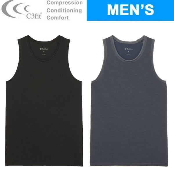 C3fit シースリーフィット ウールブレンドメッシュタンク GC84301 メンズ WL BLEND MESH TANK