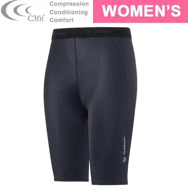 C3fit シースリーフィット CMPS HALF TIGHTS コンプレッションハーフタイツ GCW04366 レディース