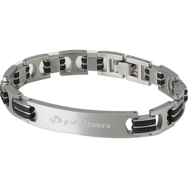 ファイテン PHITEN Phiten ハードコート チタンブレス メタックス ワイド 19cm ボディーケア グッズ その他 JX92400