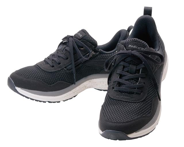 ASAHI アサヒシューズ メディカルウォーク WK L031 ブラック kv78493 レディース