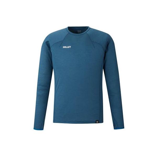MILLET ミレー ウビック ウール クルー ロングスリーブ MIV03184-N8612 メンズ