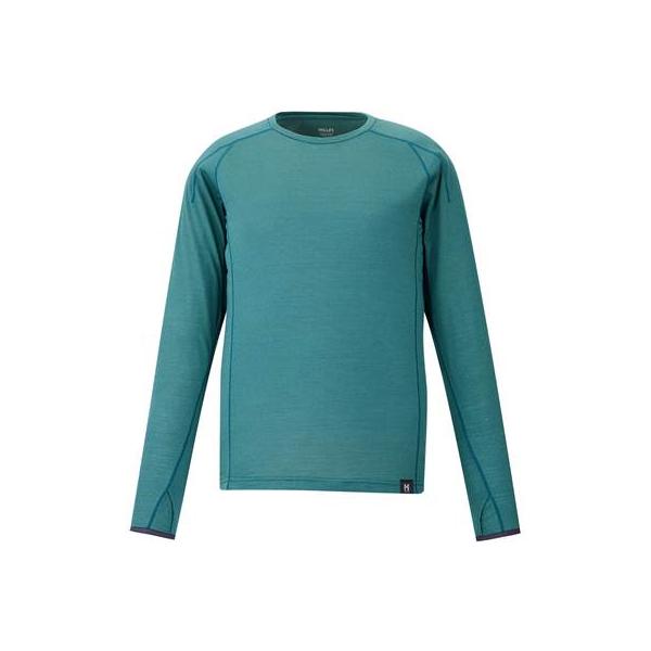 MILLET ミレー  ウビック ウール クルー ロングスリーブ MIV03216-N4238 レディース