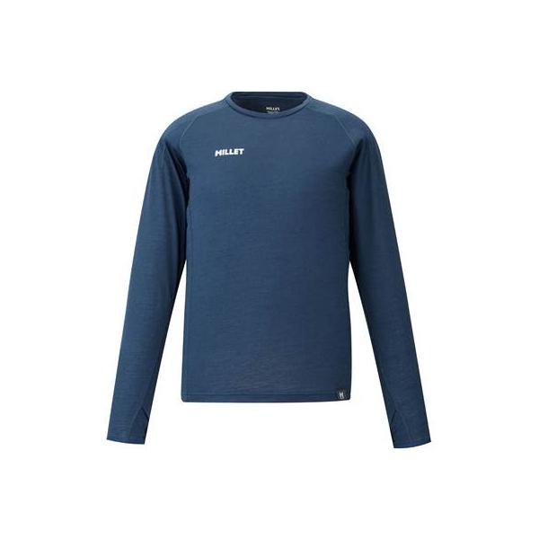 MILLET ミレー  ウビック ウール クルー ロングスリーブ MIV03216-N7317 レディース