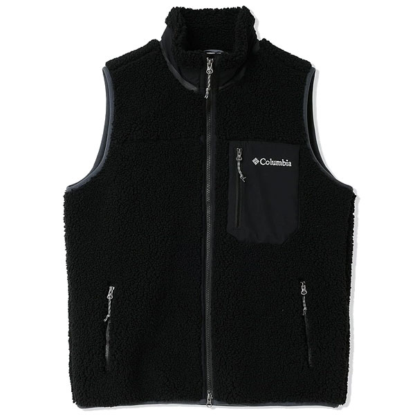 Columbia コロンビア Archer Ridge III Vest ボアフリースベスト メンズ PM0522-010
