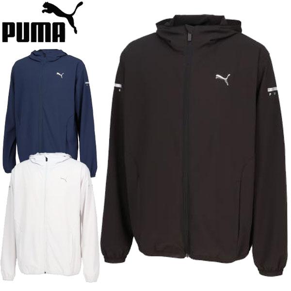 PUMA プーマ PUMA FLEX STRETCH ウーブン JKT ウェルネス ウインドシャツメンズ 528197
