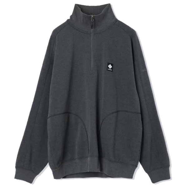 返品交換不可 在庫一掃セール Columbia コロンビア サンダーマウンテンスウェットハーフジップ スウェットシャツ メンズ PM0577-010