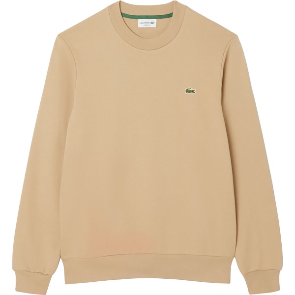 返品交換不可 在庫一掃セール LACOSTE ラコステ エッセンシャルクルーネックスウェット カジュアル スウェットシャツメンズ SH980199-02S 即納