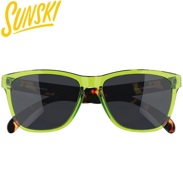 サンスキー SUNSKI ヘッドランド ライムトータスレート サングラス