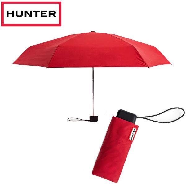 ハンター HUNTER 傘 ミニ コンパクト アンブレラ ホワイトウィロー ミリタリー レッド UAU7020UPN-MLR