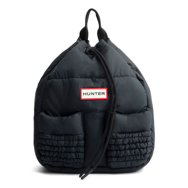 ハンター HUNTER スモークド パファー バックパック リュック バッグ UBB3706KBM-BLK