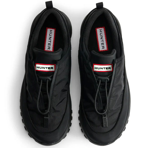 ハンター HUNTER ユニセックス トラベル フロー ジップ トレーナー シューズ UFF7003NYL-BLK