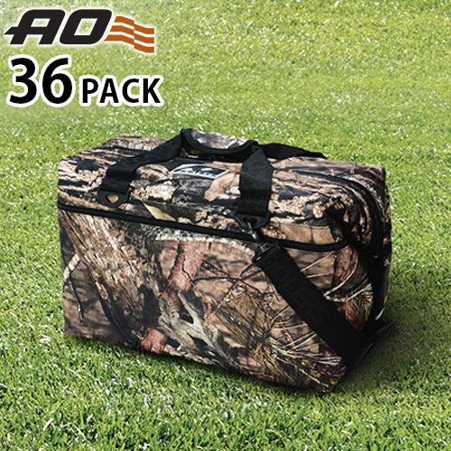 【12時迄のご注文は当日発送★送料無料】 AO Coolers エーオークーラーズ キャンバス ソフトクーラー モッシーオーク [36パック] クーラーボックス クーラーバッグ 保冷バッグ ブレイクアップ 迷彩 大型 防水 アウトドア 折りたたみ おしゃれ キャンプ ピクニック