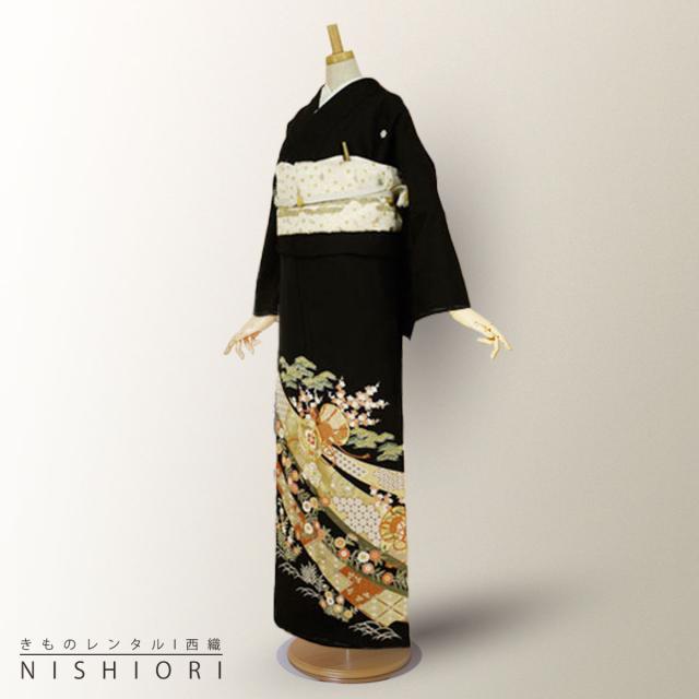 レンタル 留袖 Lサイズ 結婚式にぴったり♪ 往復送料無料 貸衣装