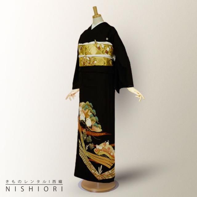 レンタル 留袖 Lサイズ 結婚式にぴったり♪ 往復送料無料 貸衣装