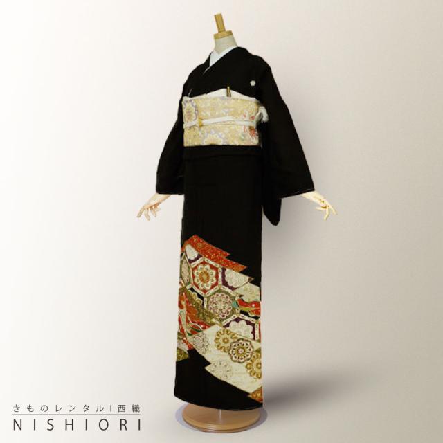 レンタル 留袖 Lサイズ 結婚式にぴったり♪ 往復送料無料 貸衣装