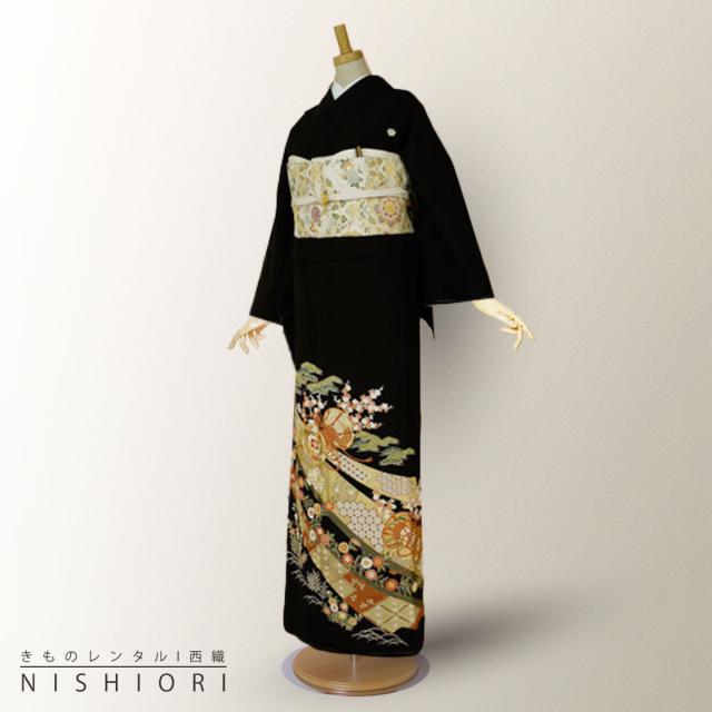 レンタル 留袖 Lサイズ 結婚式にぴったり♪ 往復送料無料 貸衣装