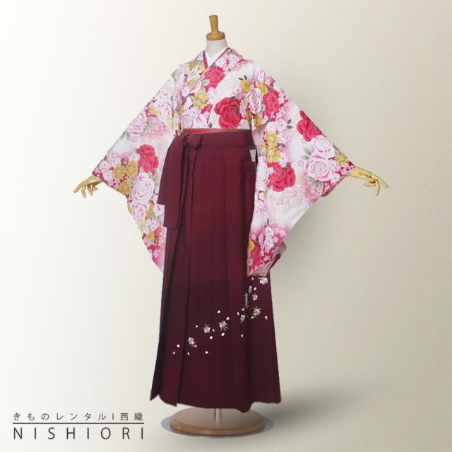 二尺袖着物 袴 レンタル 貸衣装 Sサイズ H L ブランド 袴 小学生 対応 ブーツ選択可