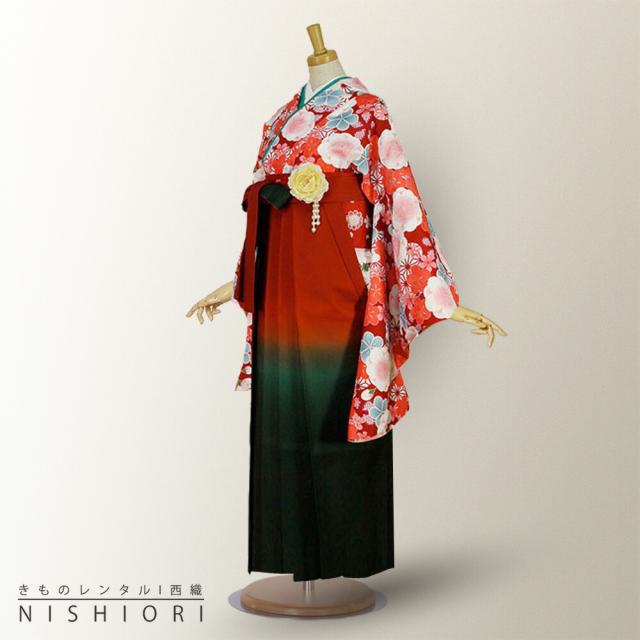 二尺袖着物 袴 レンタル 貸衣装 Sサイズ 袴 Sサイズ 小学生 対応 ブーツ選択可