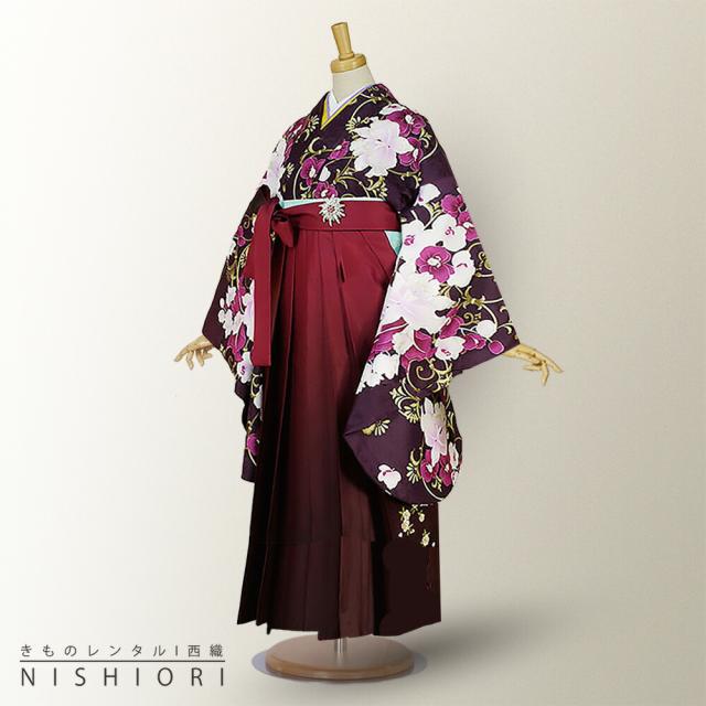 二尺袖着物 袴 レンタル 貸衣装 Mサイズ Adam&Eve 袴 Mサイズ 小学生 対応 ブーツ選択可