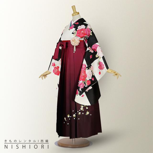 二尺袖着物 袴 レンタル 貸衣装 Mサイズ PattiPatti 袴 Mサイズ 小学生 対応 ブーツ選択可