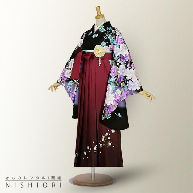 二尺袖着物 袴 レンタル 貸衣装 Lサイズ an an ブランド 袴 小学生 対応 ブーツ選択可